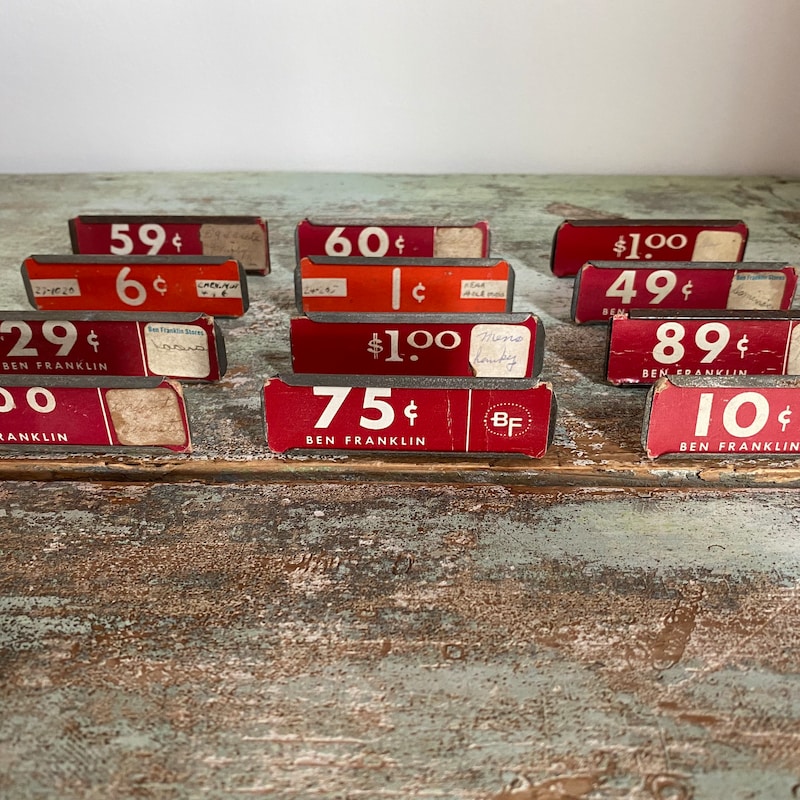 Metal Shelf Label - Etsy