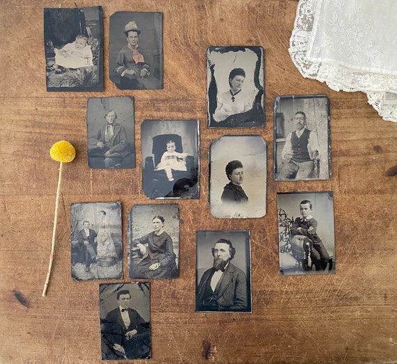 Antique tin type photography - Gem