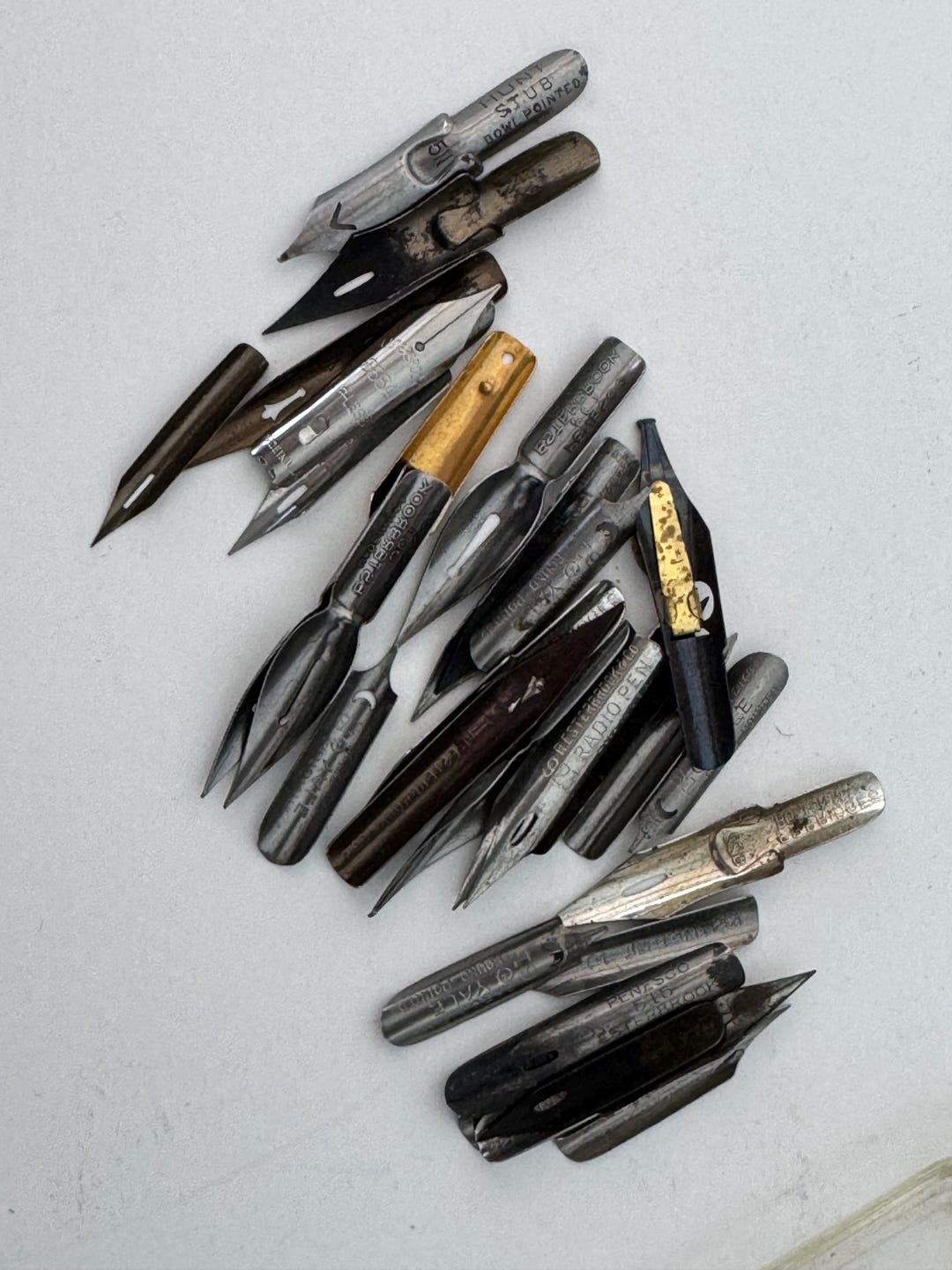 Vintage Dip Pen Nibs in Box, Various Old Nibs for Dipping Pens - Etsy