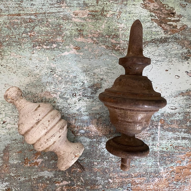 Wooden Finials - Etsy