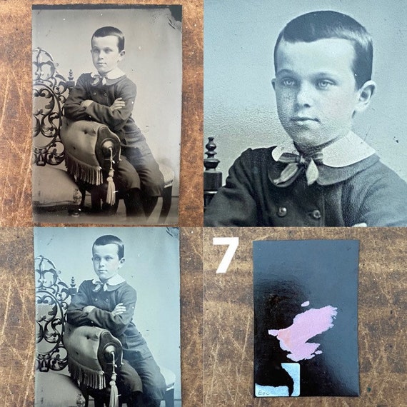 Antique tin type photography - Gem