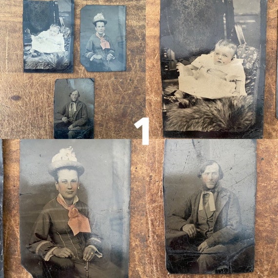 Antique tin type photography - Gem