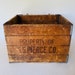 Vintage Folding / Collapsible Wooden Crate - Etsy