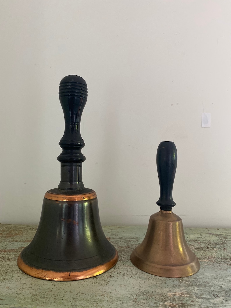 Antique Classroom Bell - Etsy