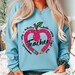 Teacher Heart Pencil Valentine PNG Cute Teacher Valentine Sublimation ...