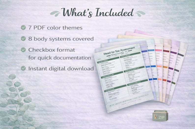 Head to Toe Assessment Cheat Sheet | Nursing Student | Clinical ...