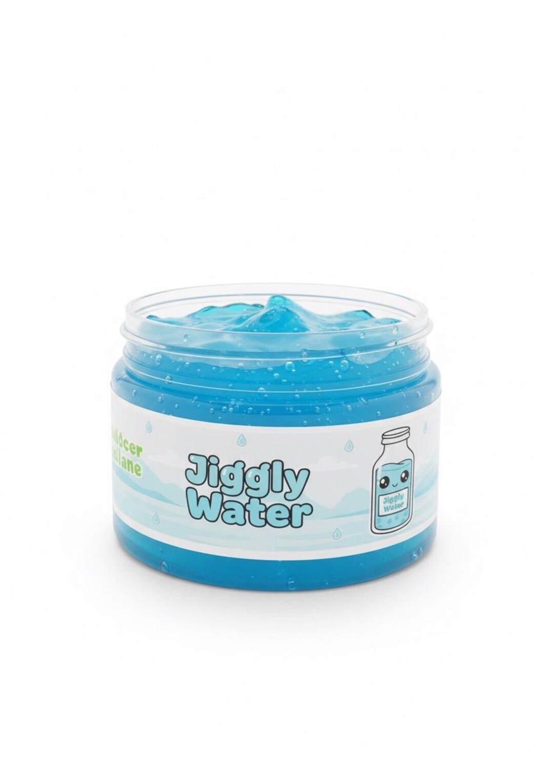 Crystal Clear Water Slime | Jiggly Sensory Toy With Activator - Etsy