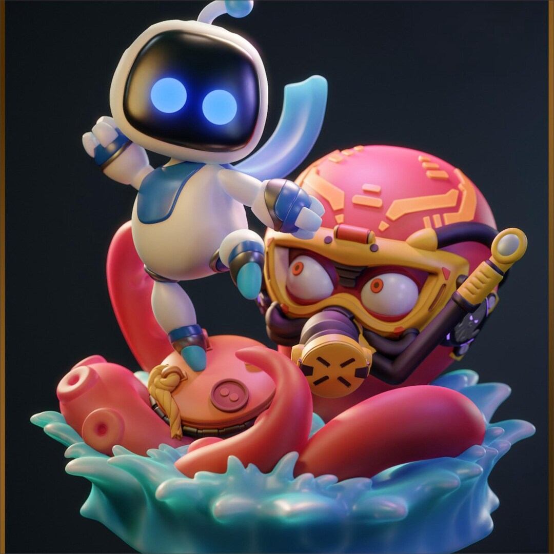 Cosmo Buddy Robot STL File – Space Explorer (digital Download) - Etsy