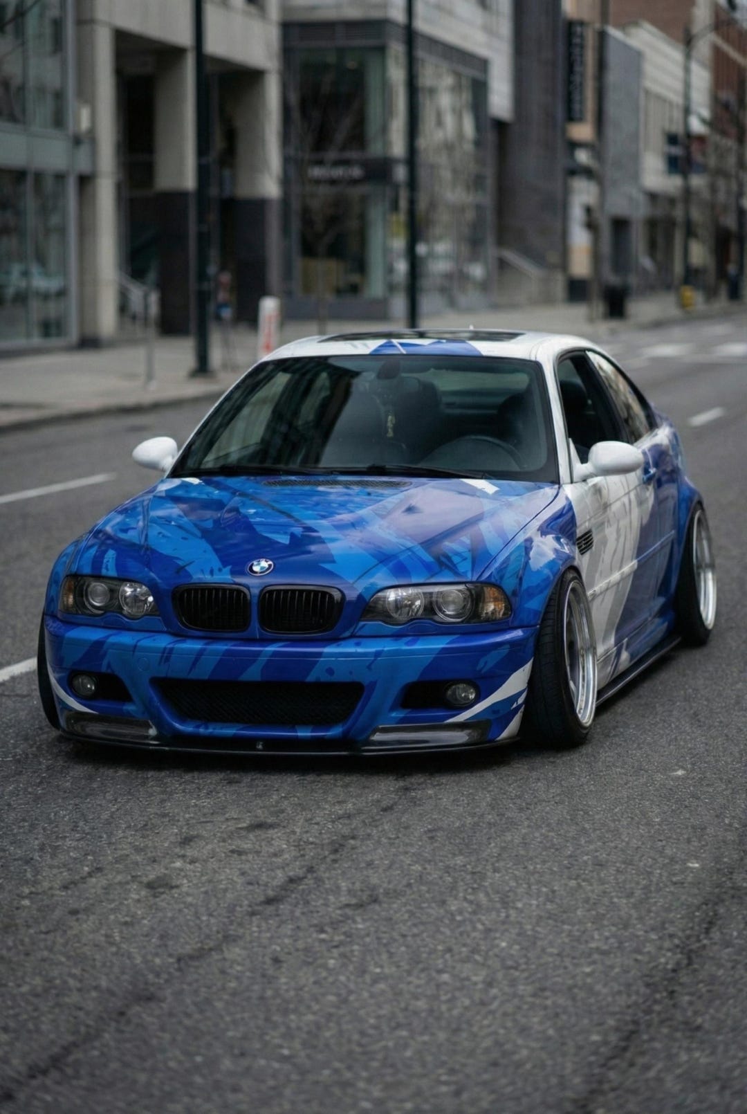Arctic Shatter – Wrap Design - Blue Livery | EPS Vector | High-detail ...