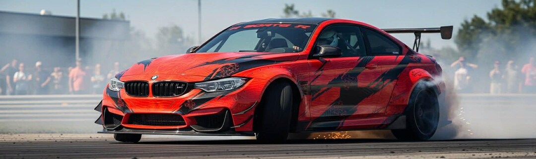 Crimson Fracture - Wrap Design - Red Black Livery | EPS Vector | High ...