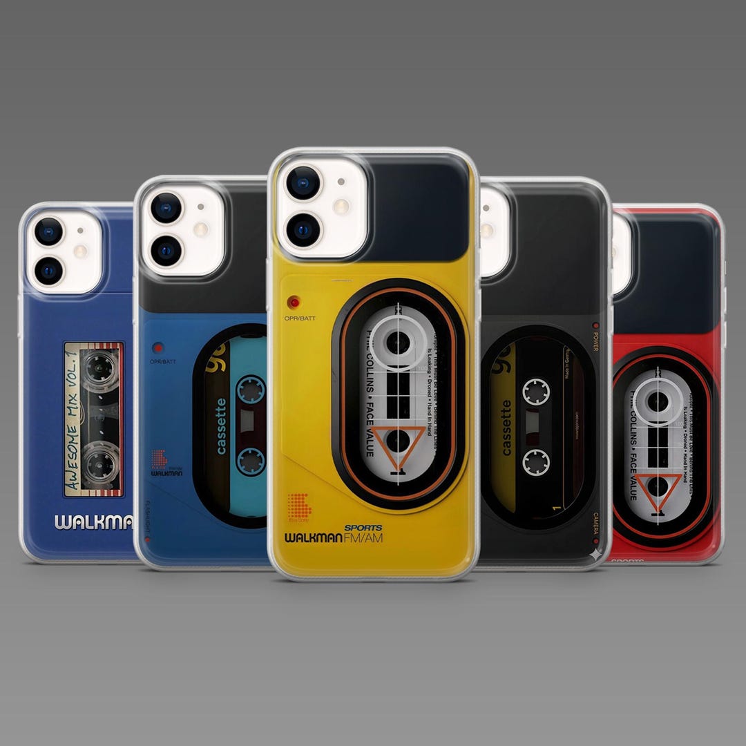 Retro Walkman Phone Case Walkman Retro Tape for iPhone 17pro 16, 15, 14 ...