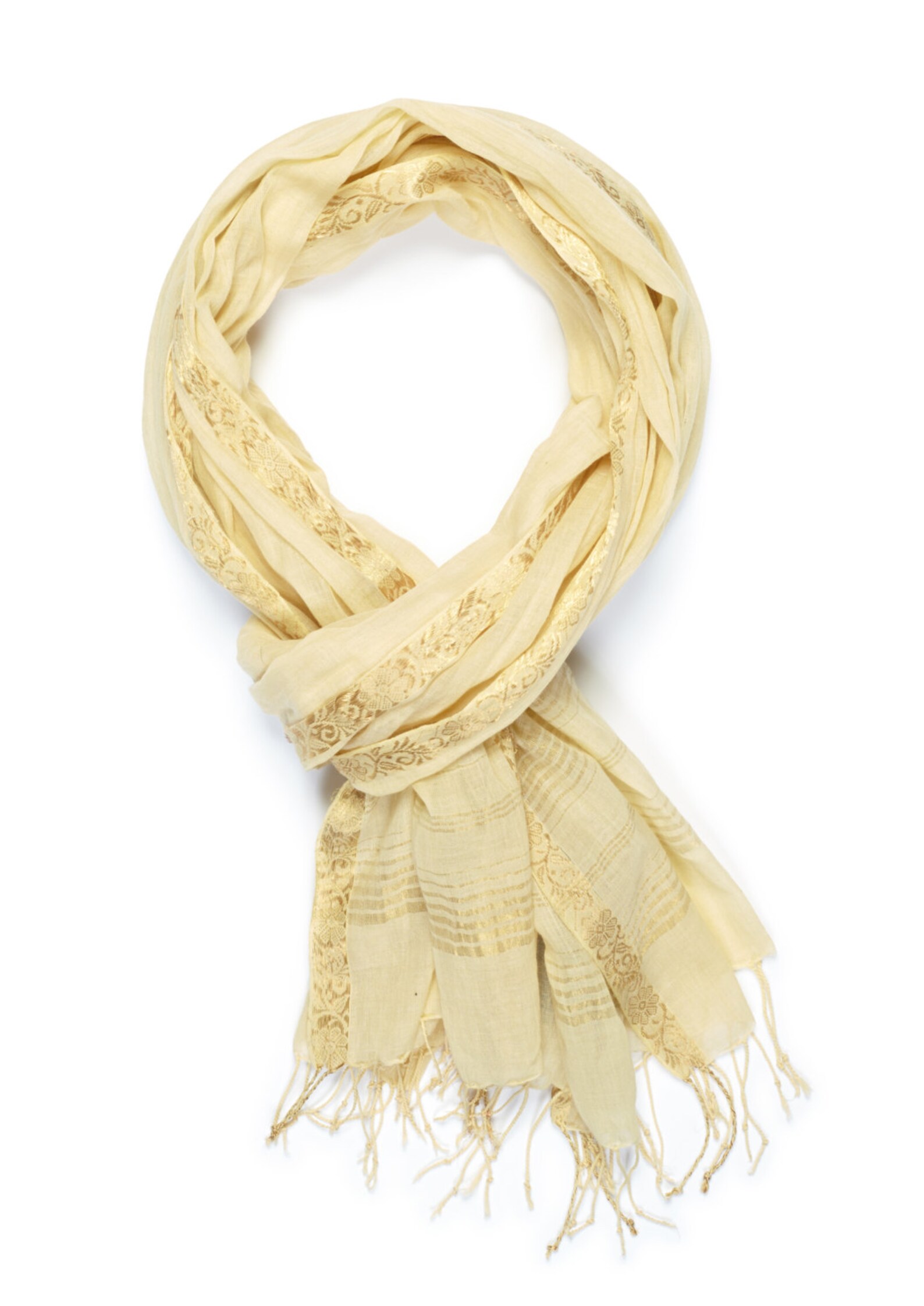 100% Cotton royal Vine Handwoven Handloomed Eco-friendly Scarf ...