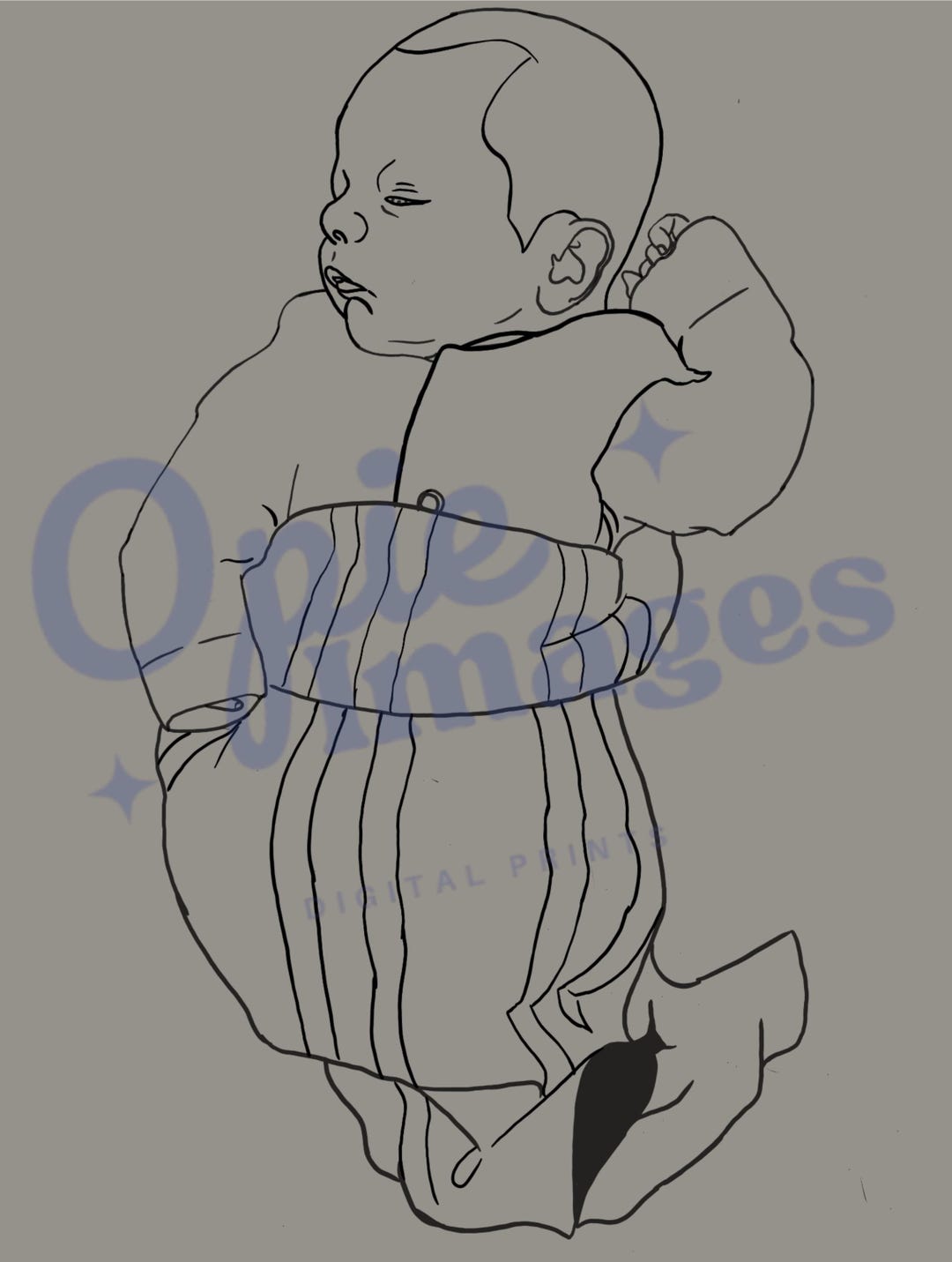 Custom Line Drawing - Etsy