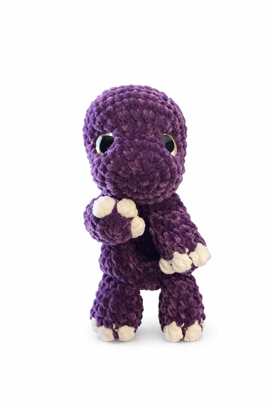Dinosaur Snuggler Crochet Pattern | Plush Amigurumi Dino Toy | Digital ...