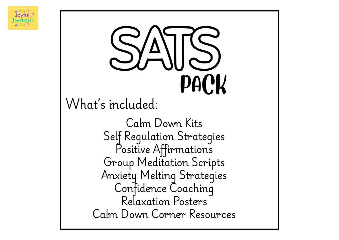 SATS PACK: A Teacher and Home Educators Resource to Help Children With ...