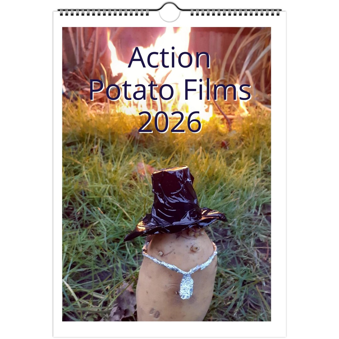 Action Potato Film Calendar - 2026 - Etsy