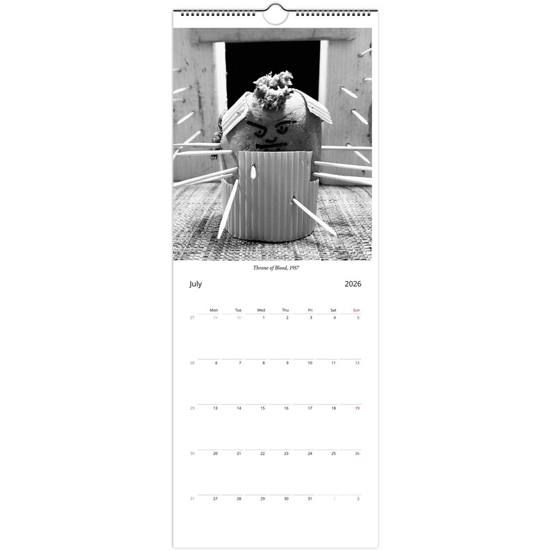 Classic Horror Potato Calendar – Unique Scenes From Iconic Films - Etsy