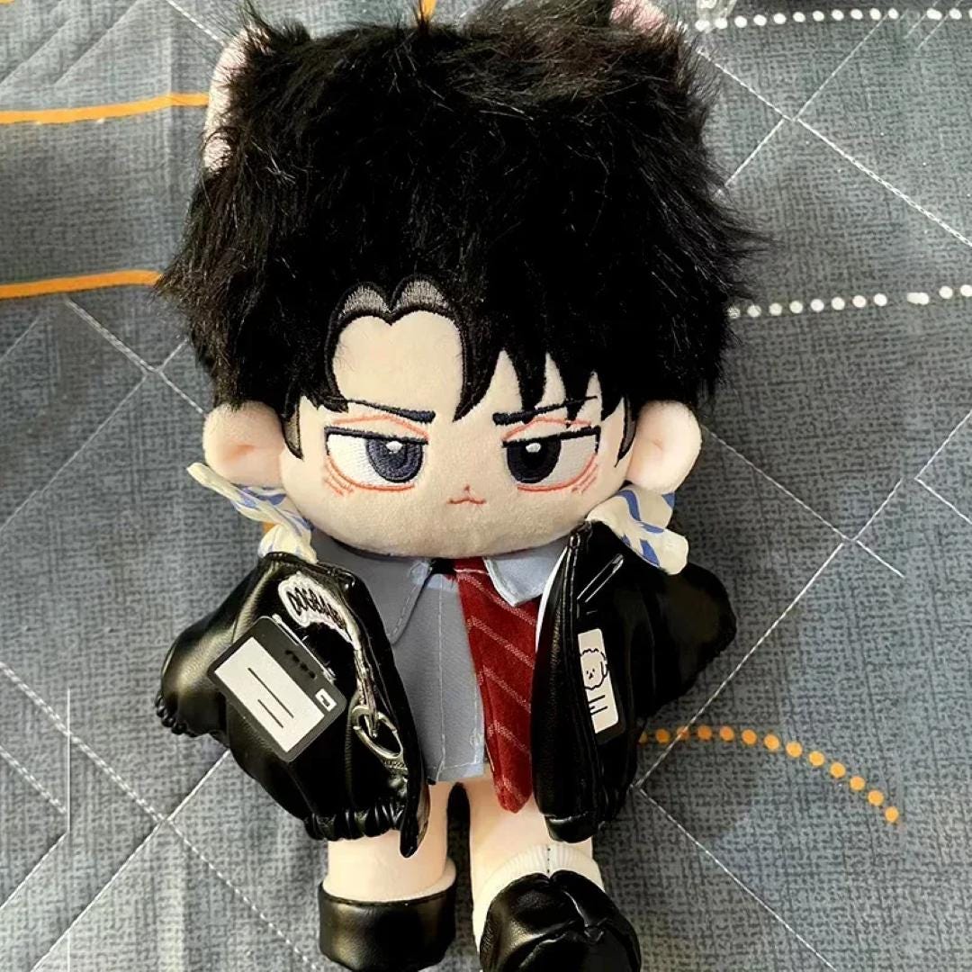 Stuffed 20cm Levi Ackerman Dress-up Cotton Dolls Anime Attack on Titan ...