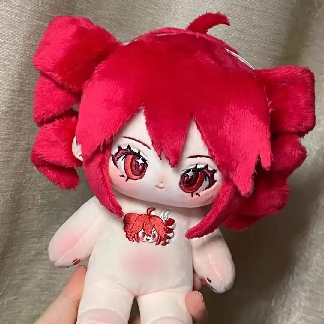 UTAU Kasane Teto Anime Cosplay 20CM Attribute Plush Figures Cartoon ...