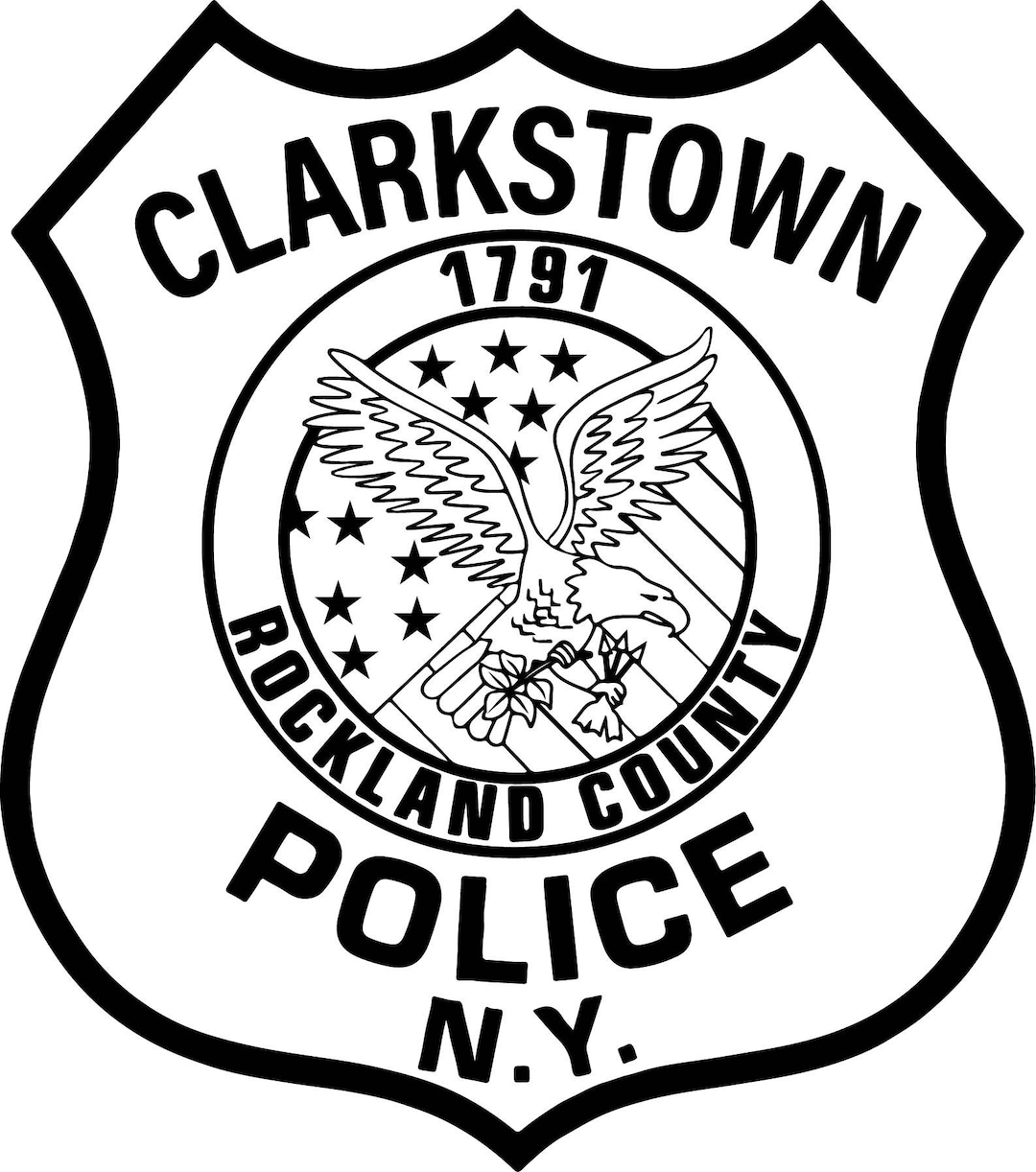 Clarkstown Ny Police Department Svg File - Etsy