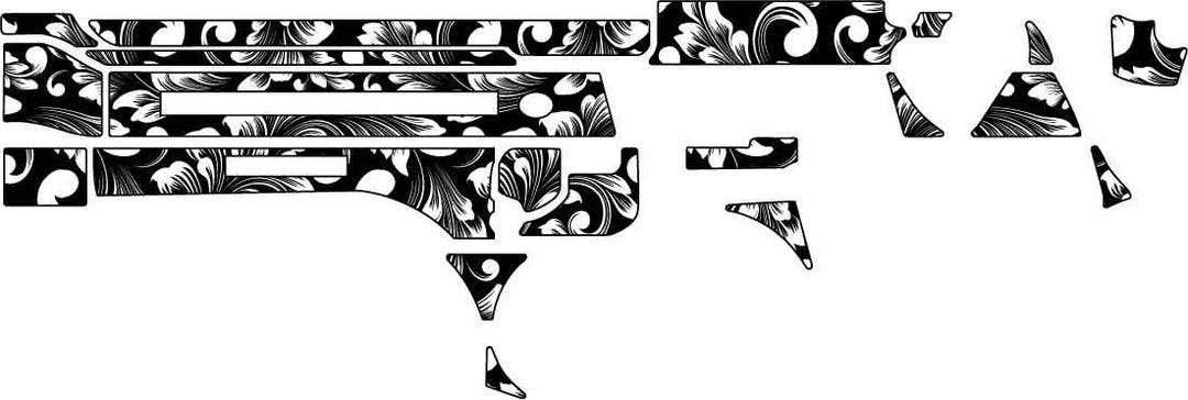 Beretta 92 Gun Design Template Svg Files - Etsy