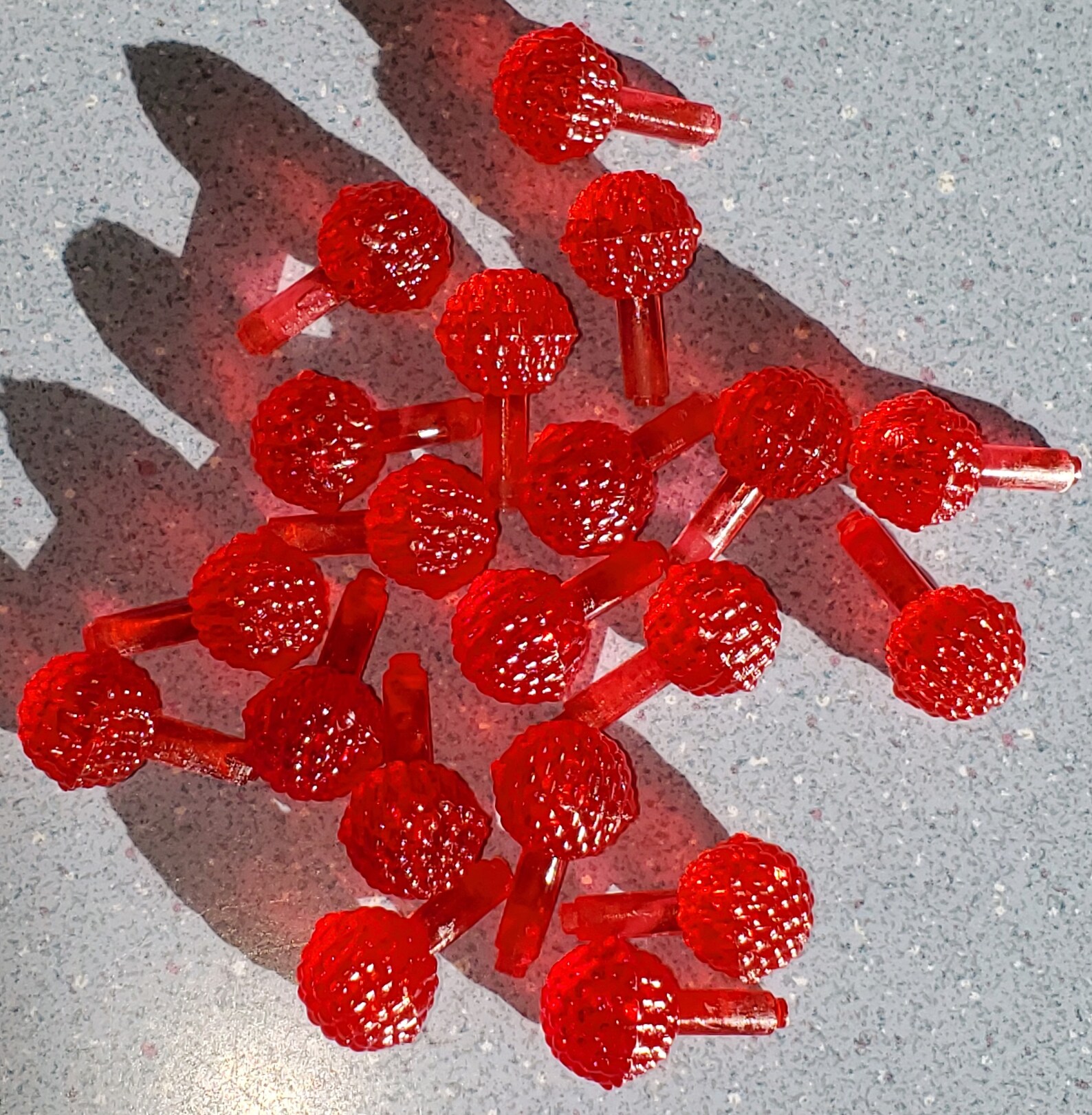 Rare Vintage Large Size Berry Light Pegs for Ceramic Christmas Trees ...