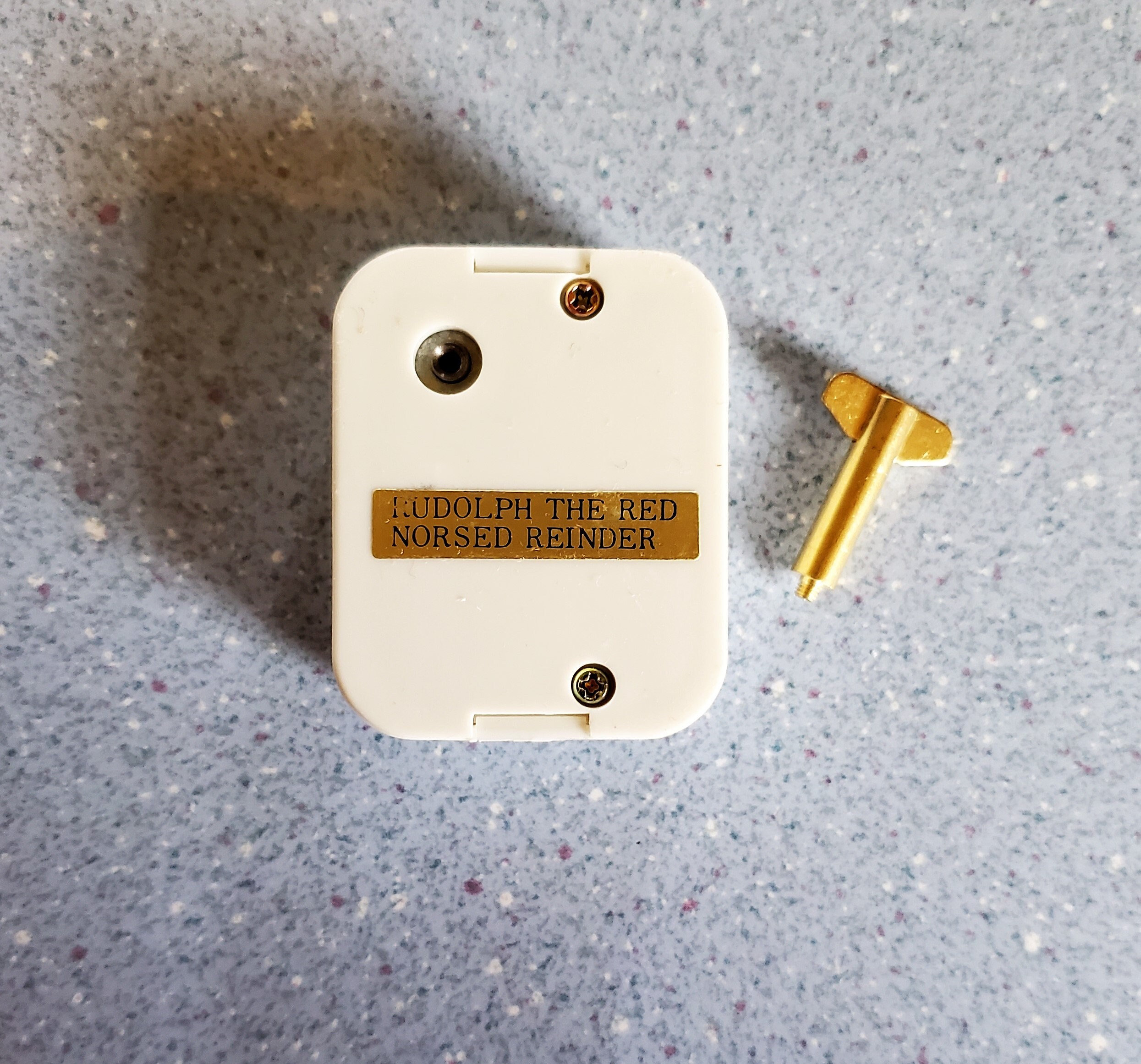 NOS - Sankyo Mini Wind up Music Boxes - Rudolph the Red Nosed Reindeer ...