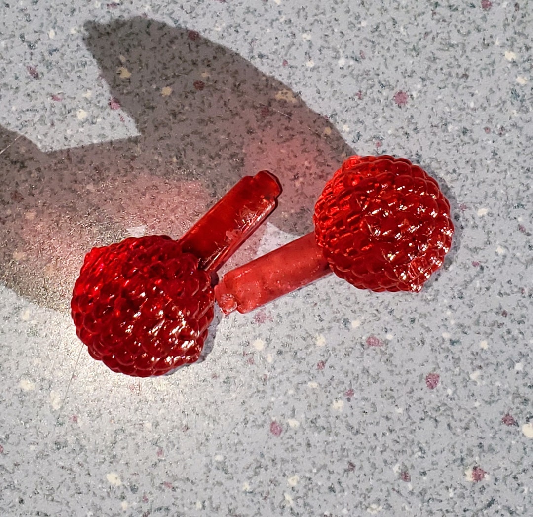 Rare Vintage Large Size Berry Light Pegs for Ceramic Christmas Trees ...