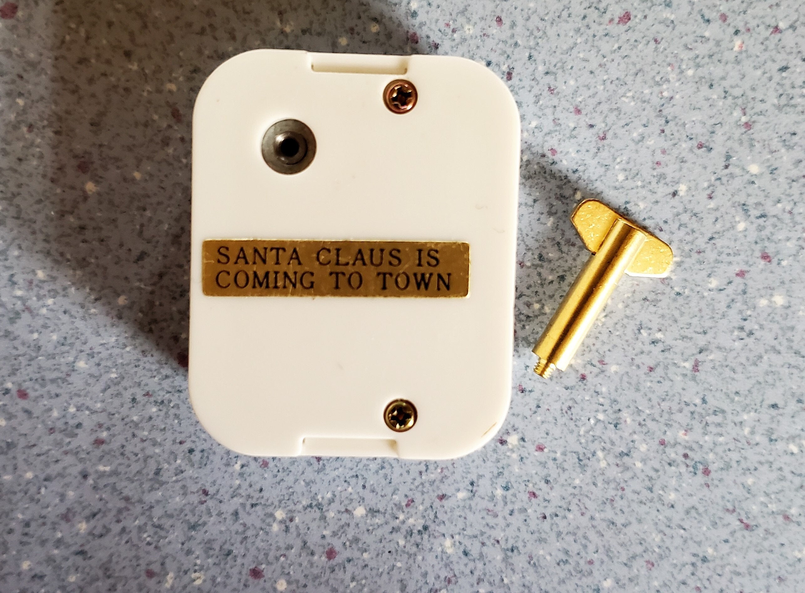 NOS - Sankyo Mini Wind up Music Boxes - Santa Clause is Coming to Town ...