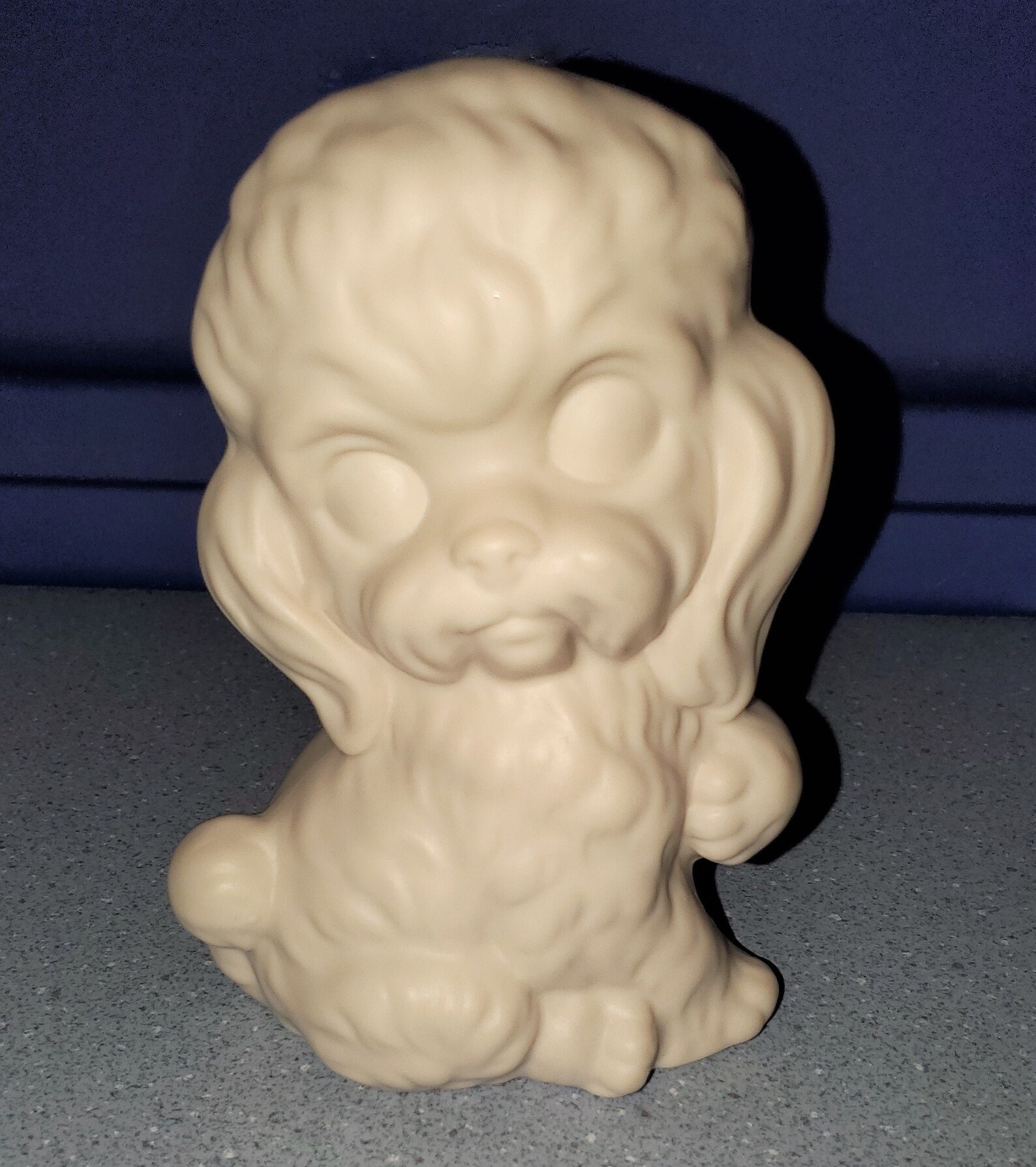 Vintage Porcelain Bisque Cute Fluffy Puppy Dog Ready to | Etsy