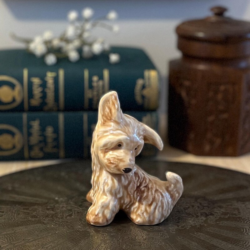 Kitsch Dog Figurine - Etsy