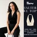 Halter Cowl Top Pattern PDF | Backless Halter Neck Crop Top | Cowl Neck ...