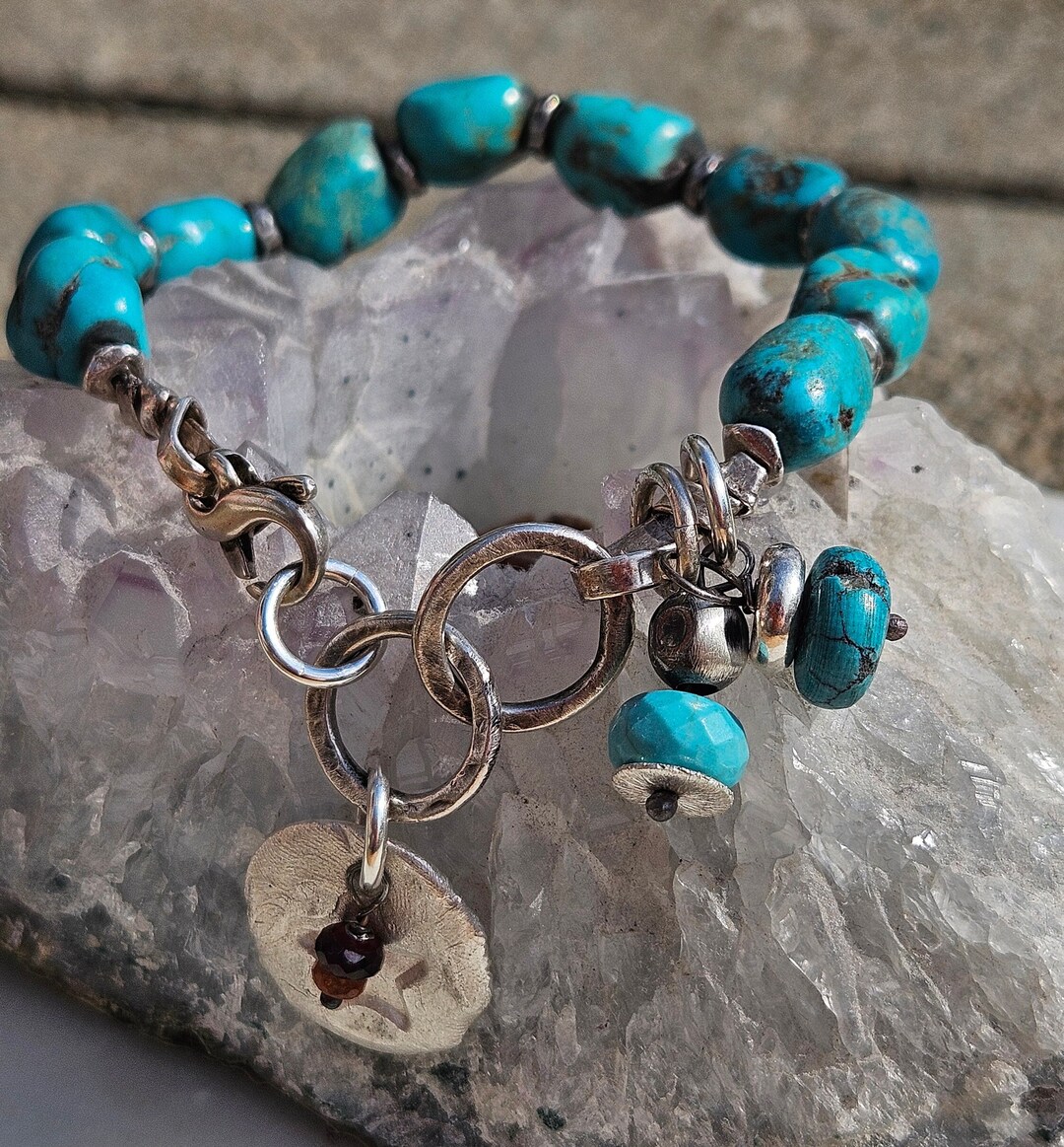 Sundance Style Jewelry, Cowgirl Style, Raw, Arizona Turquoise Handmade ...