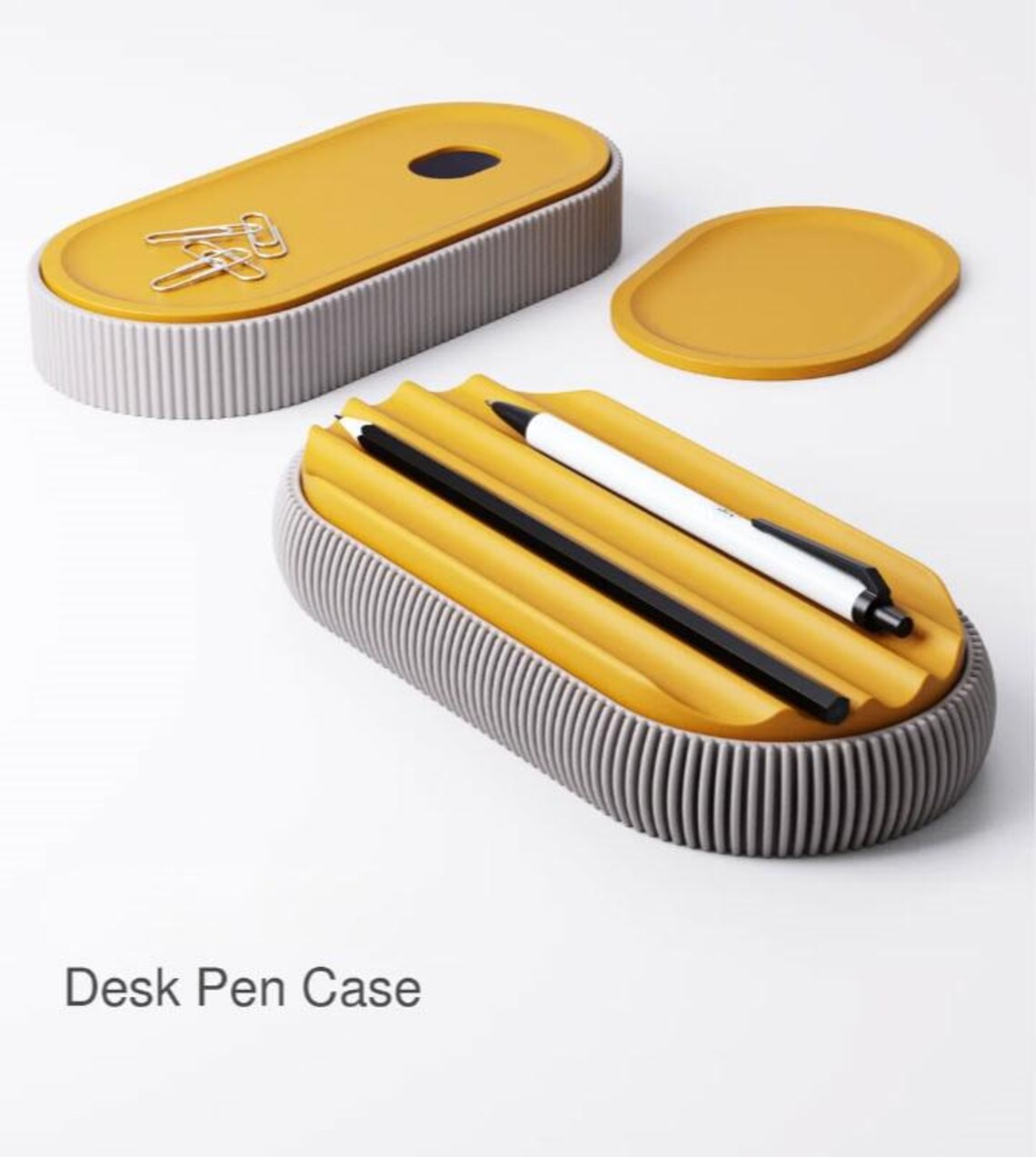 Modular Pen Storage Case With Interchangeable Lids | Office Stationery ...