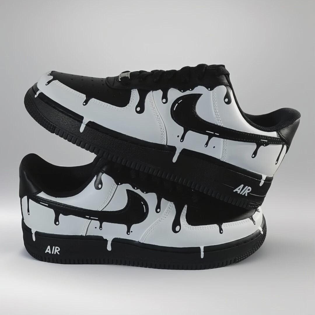 Custom Drip Sneakers | Hand Painted Custom Shoes | Drip Style ...