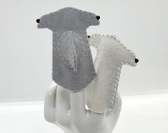 Shark Finger Puppet - Etsy