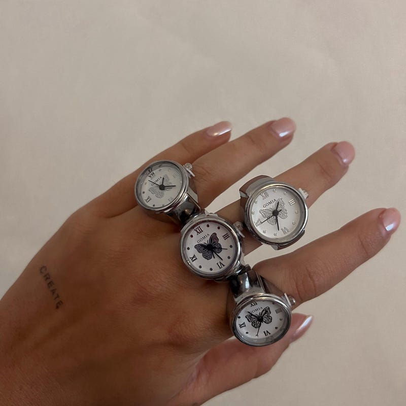 Finger Ring Watch - Etsy