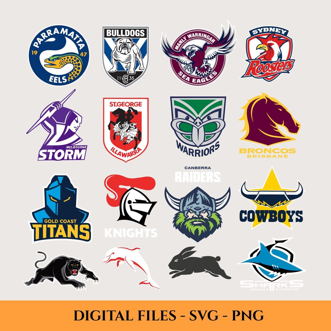 Rugby League Svgs: Custom Digital Designs for the Ultimate Footy Fan ...