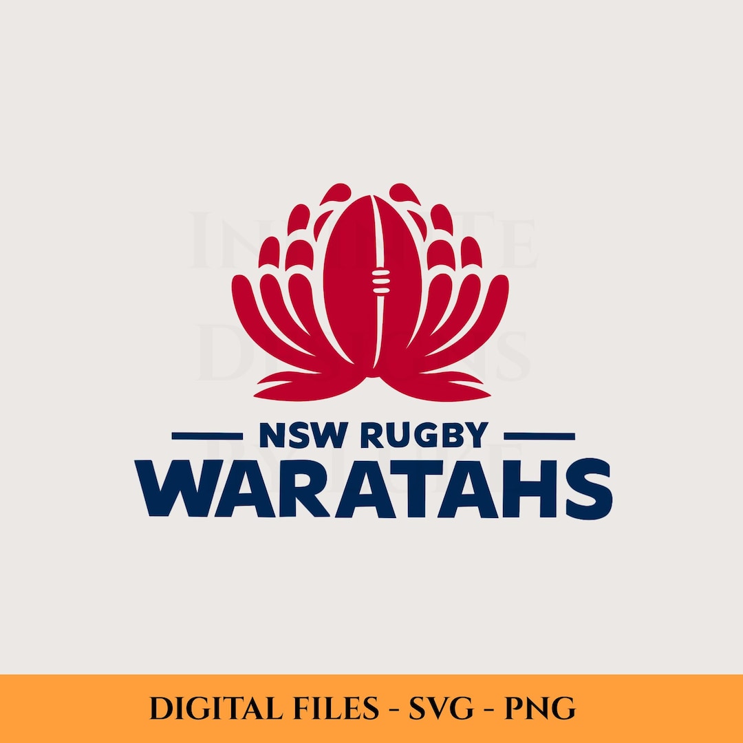 NSW Waratahs Rugby Team SVG, Australian Footy PNG, New Zealand Super ...