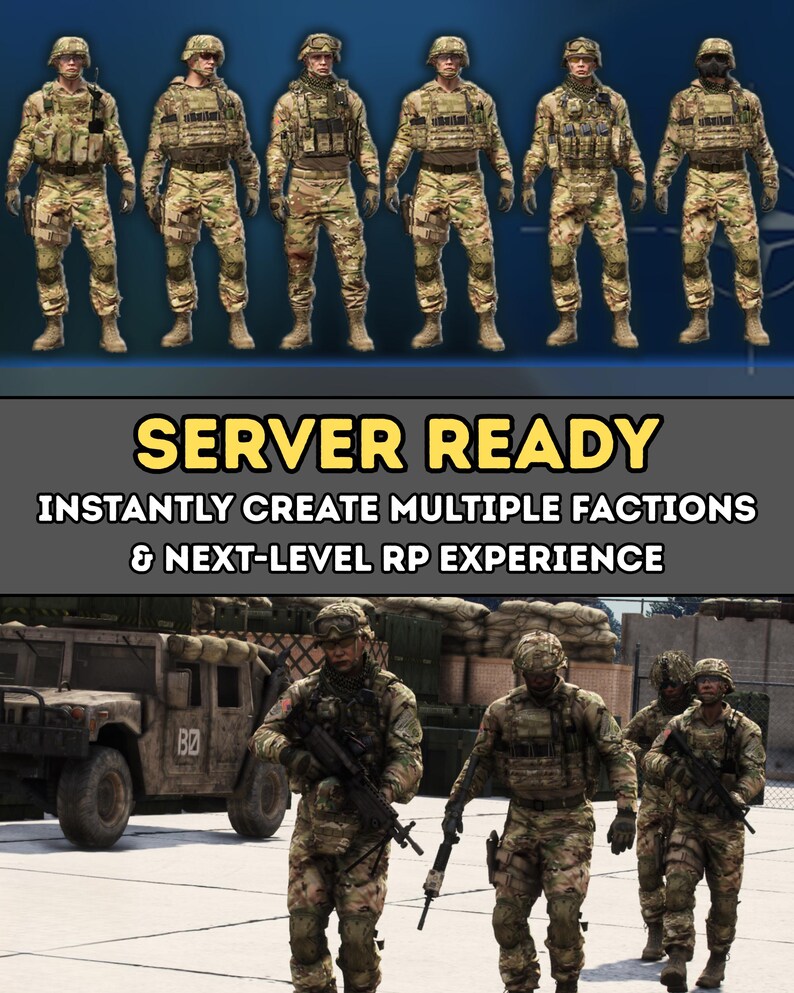 Fivem Ultimate Evolution EUP Mega Pack 4.3GB Outfits for Army, Rebels ...