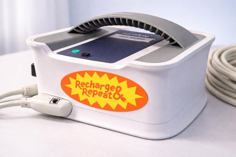 Recharge & Repeat LVAD Sticker - Etsy