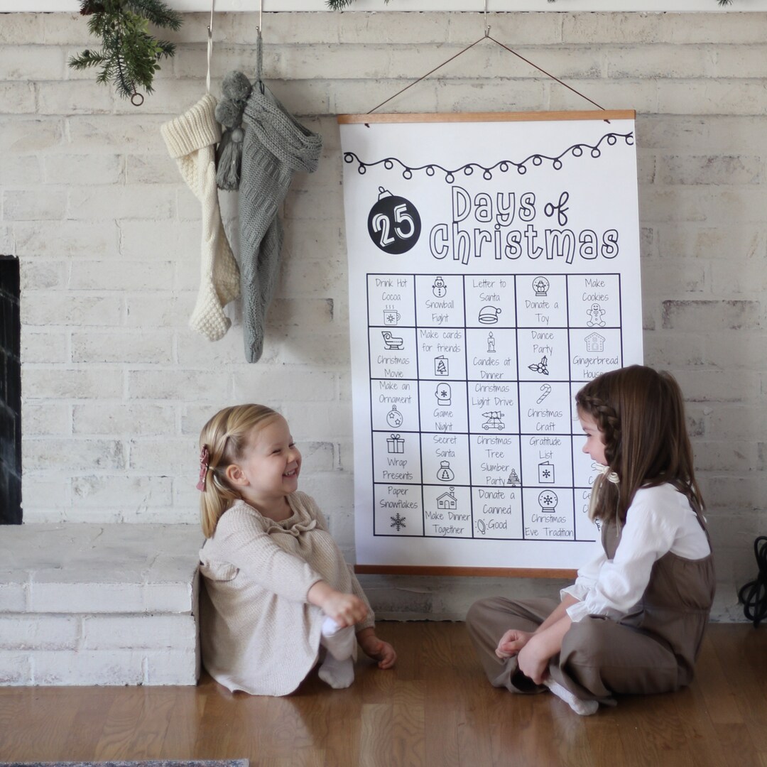 Christmas Advent, Holiday Countdown, 25 Days of Christmas, Holiday ...