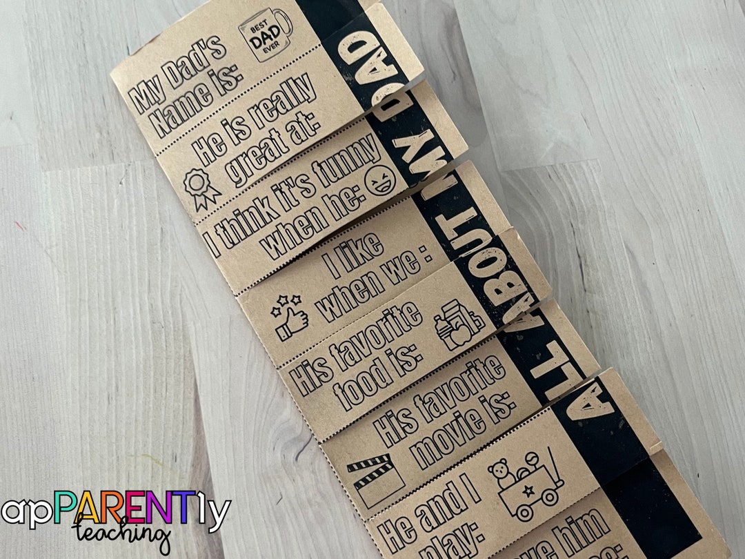 Father's Day Printable Card, Fathers Day Gift, Funny, Cute Fathers Day ...