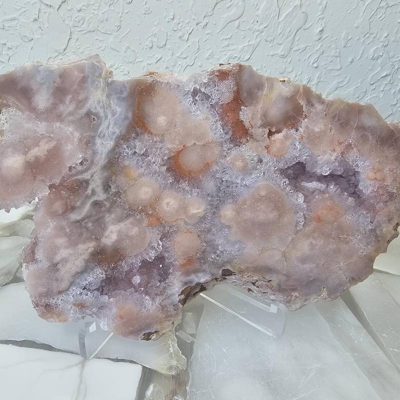 Pink Amethyst Slab Decor - Etsy