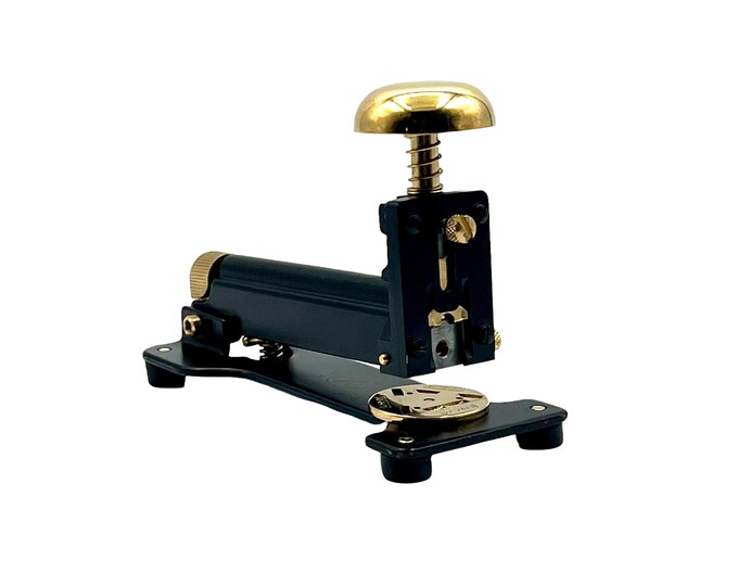 El Casco Stapler M10 With 23KT Gold and Black Lacquered Finish ...