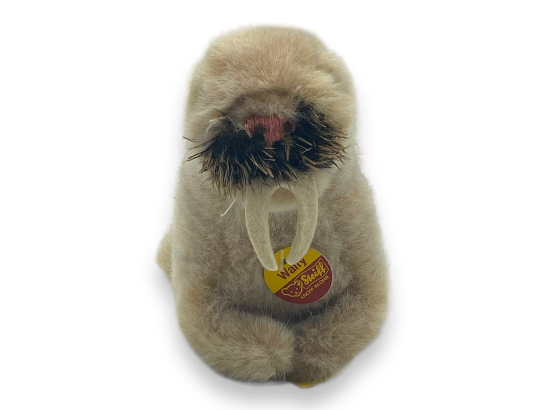 Steiff Wally Walrus Collectible Plush 1474 10 With Button - Etsy