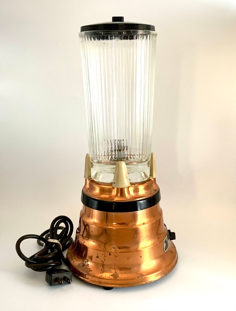 Vintage Waring Blendor Deluxe 2 Speed Blender Copper with | Etsy