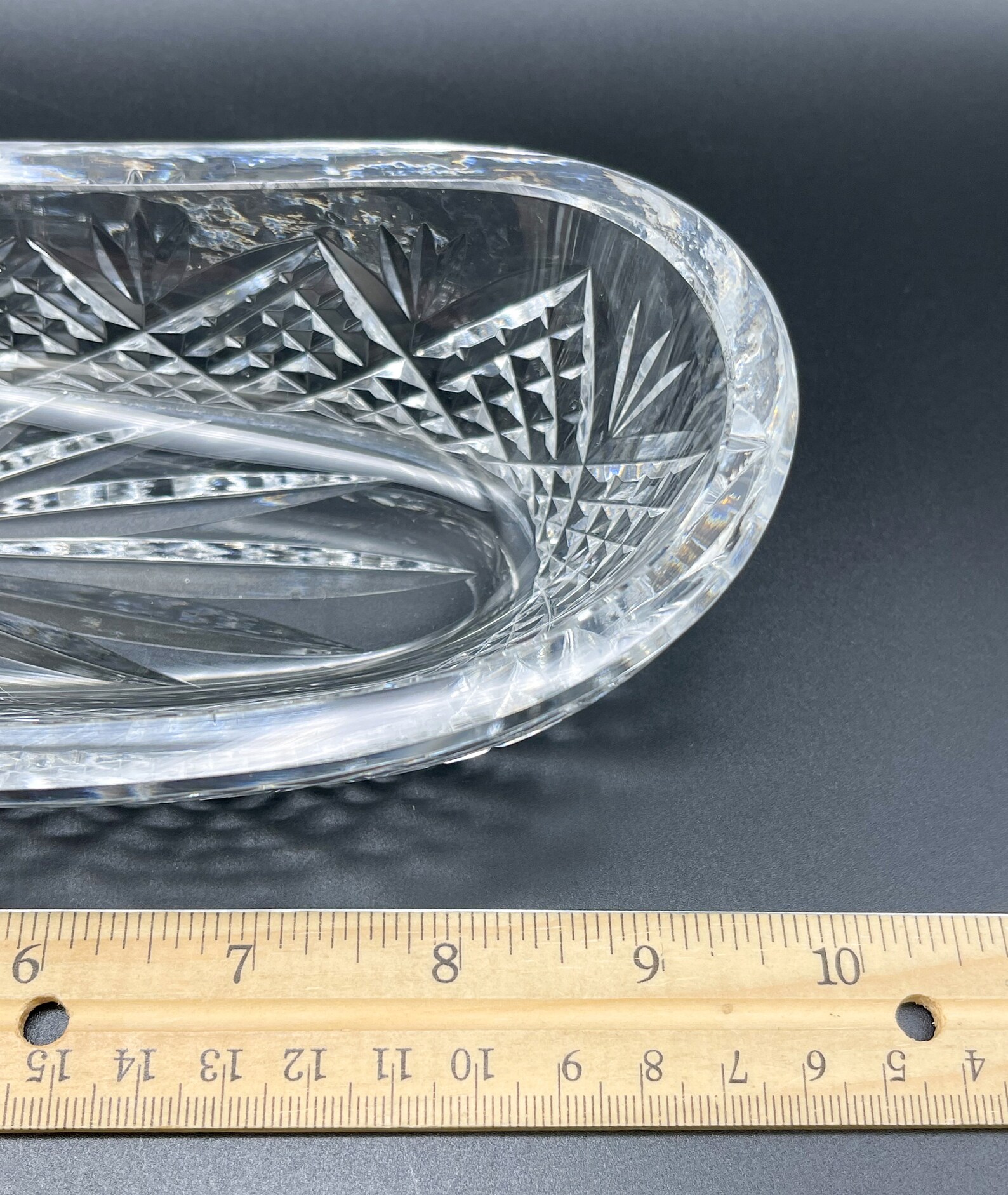 Waterford Crystal Relish Dish Celery Dish / Collectible / - Etsy