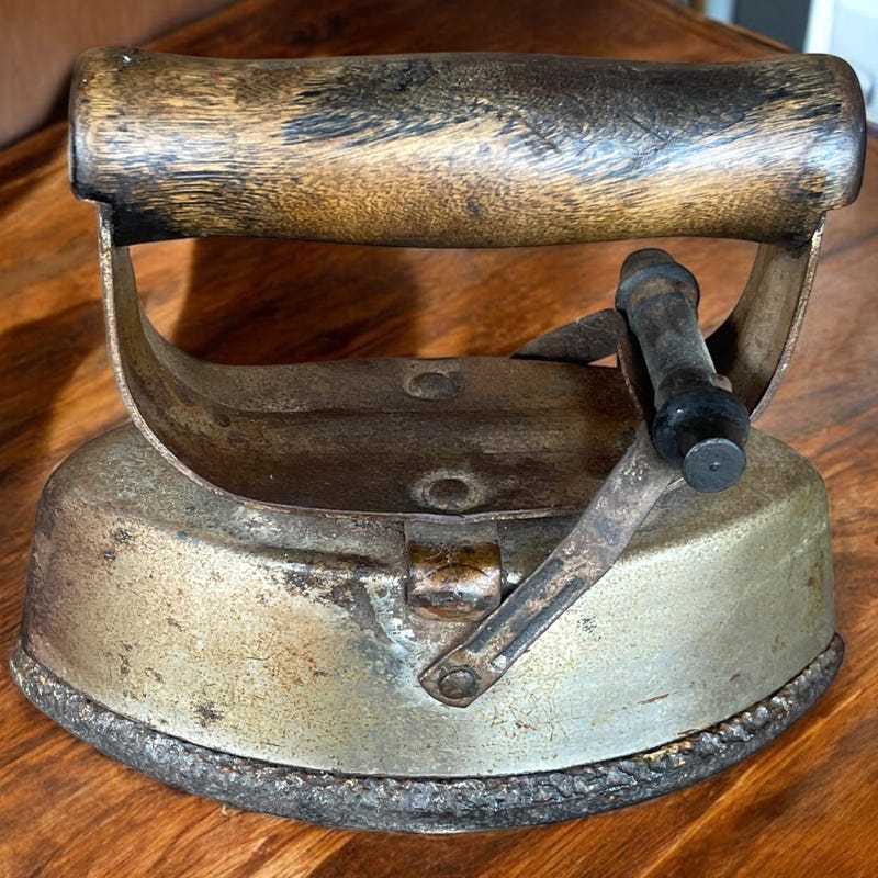 Antique Cast Iron Irons - Etsy