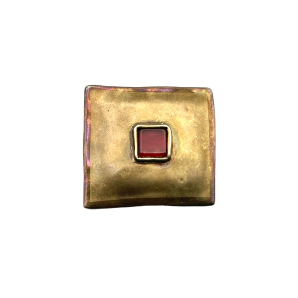 Square Brooch - Etsy